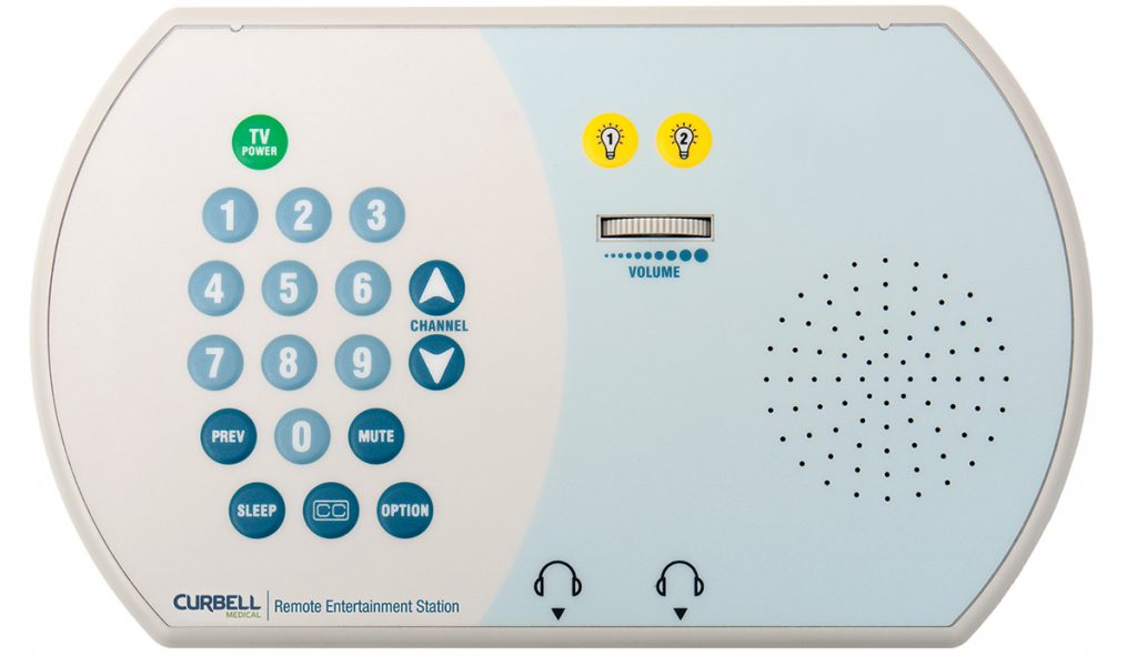Remote Entertainment Station - Curbell Medical