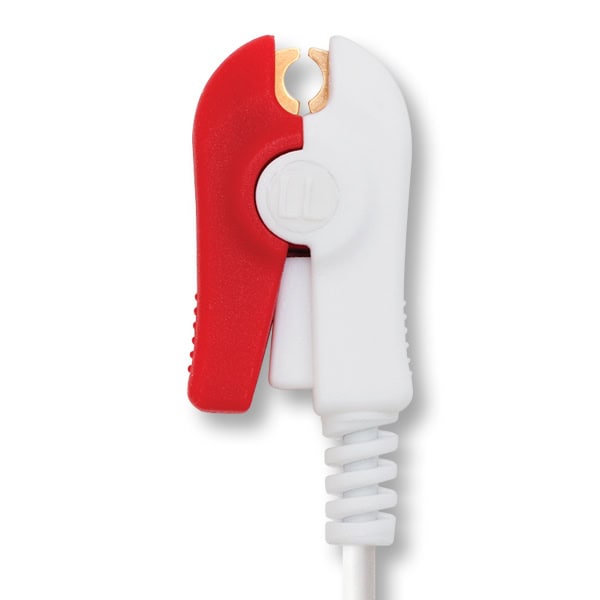 6736 - Disposable ECG Leads for GE, 5 Lead Pinch, 10-Pack - Curbell Medical