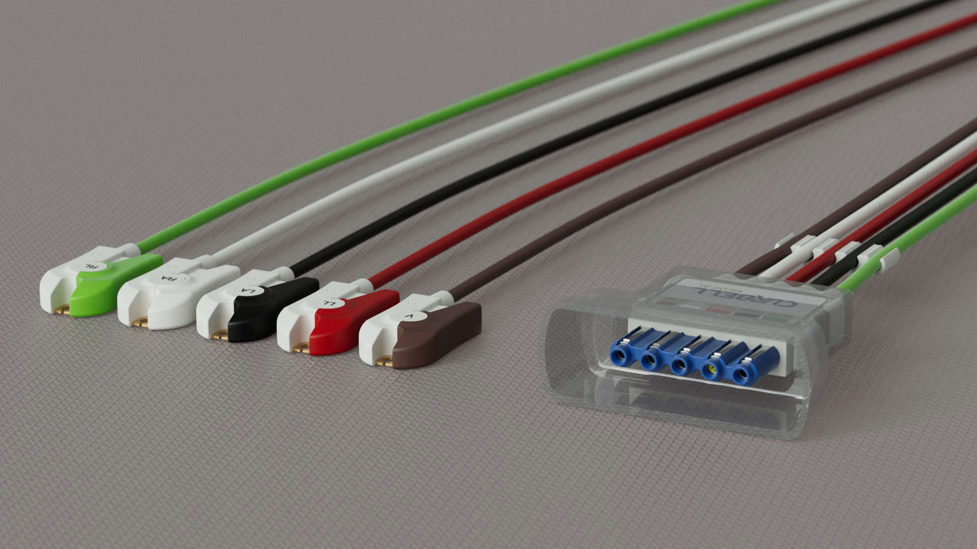 ECG lead wire for Philips monitors - Curbell Medical