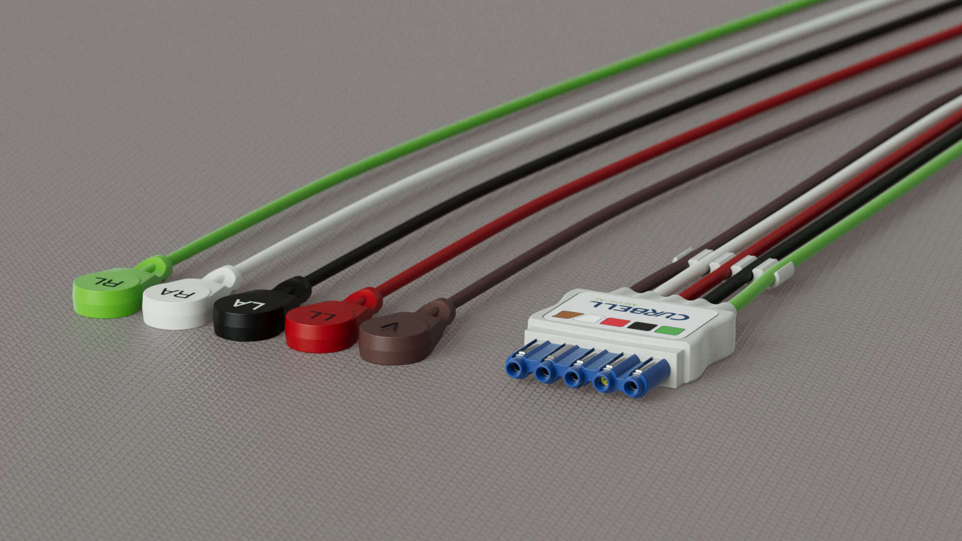 ECG lead wire for Philips monitors - Curbell Medical