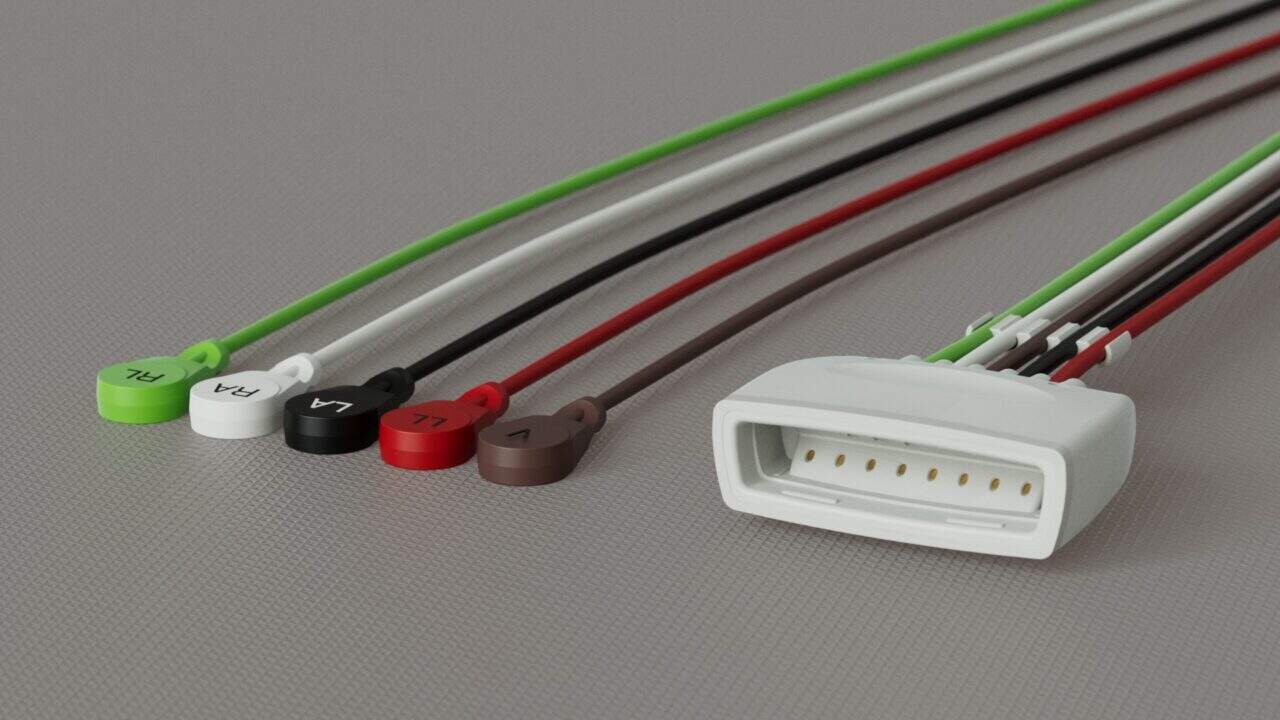 ECG lead wire for Philips monitors - Curbell Medical