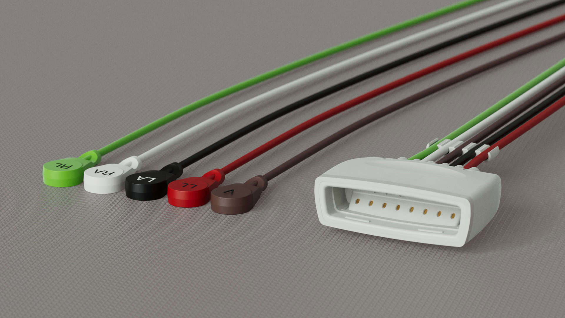 ECG lead wire for Philips monitors - Curbell Medical