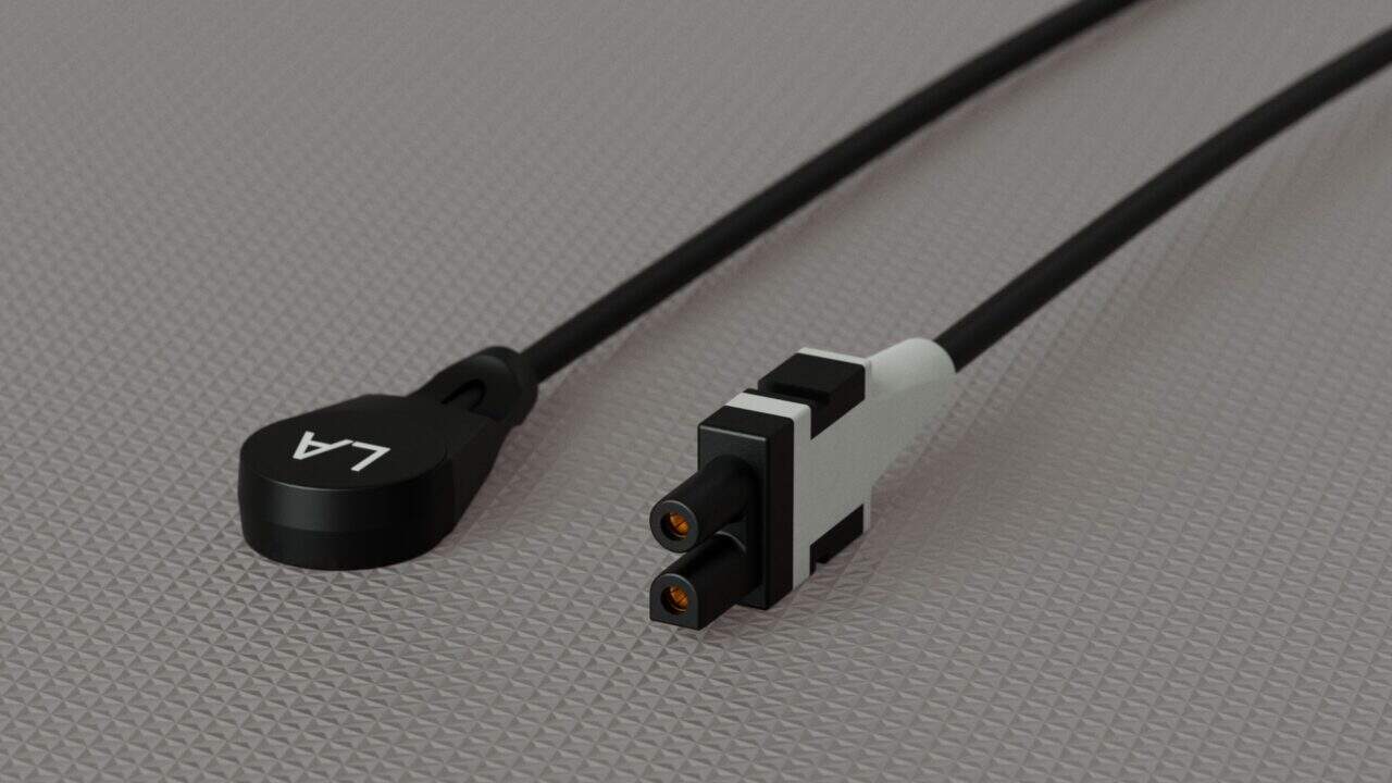 20565 - ECG lead wire with 5 Snap Connectors for GE - Curbell Medical