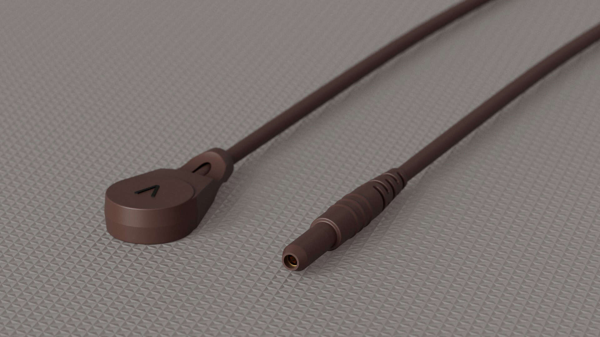 ECG lead wire for DIN connections - Curbell Medical