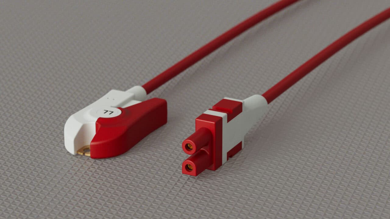 ECG lead wire for GE monitors - Curbell Medical