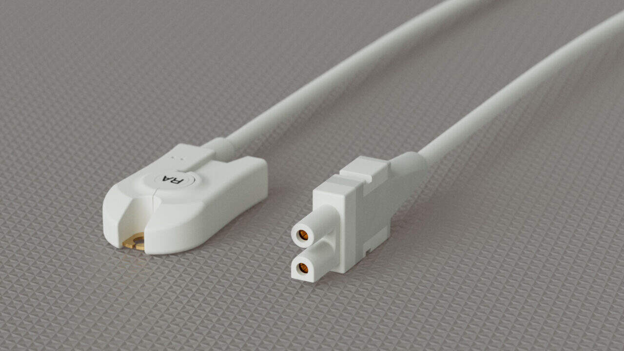 ECG lead wire for GE monitors - Curbell Medical