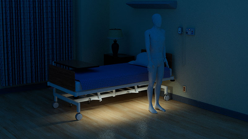 Hospital Room Night Light